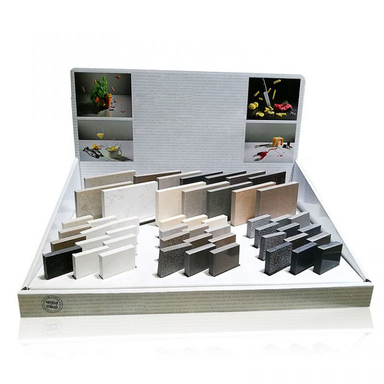 Acrylic Granite Sample Packaging Display Box Wholesale - YiDuDisplay