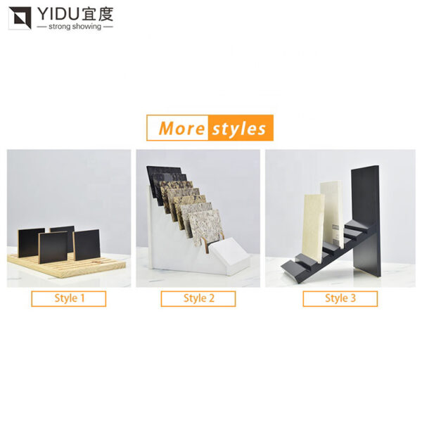 Quartz Stone Tabletop Display Stand - YiDuDisplay