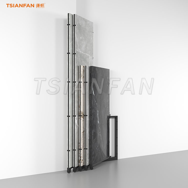 large slab display stand sliding display rack-SG031