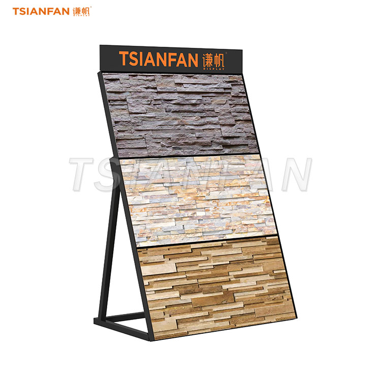 cultured stone display stand metal display rack-SW057