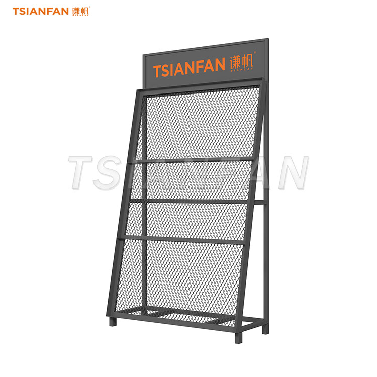 slab stone display rack inclined display stand-SG901