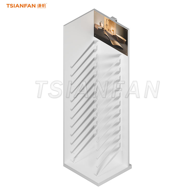 innovative quartz stone display systems for retail environments