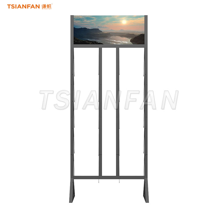 marble stone tower display rack stone sample displays-SG912