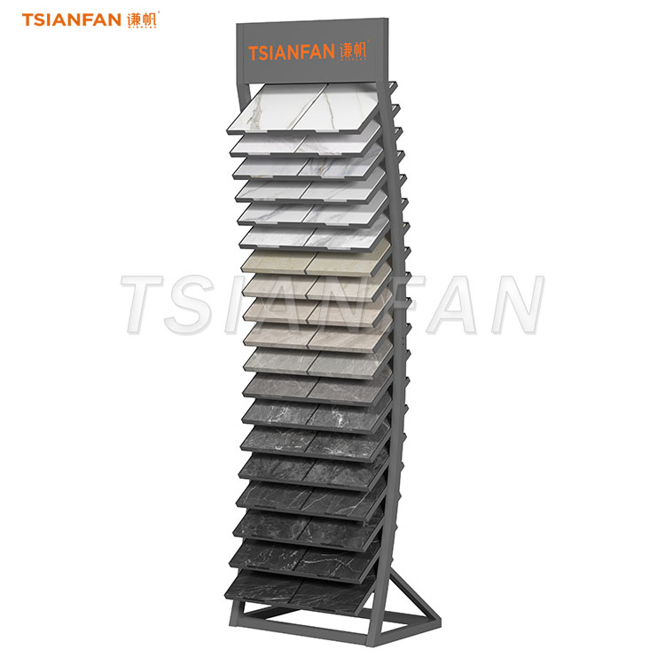 tile showroom display ideas arch display stand-SRL041