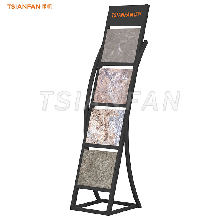 granite sample display stands stone sample display rack-SW327