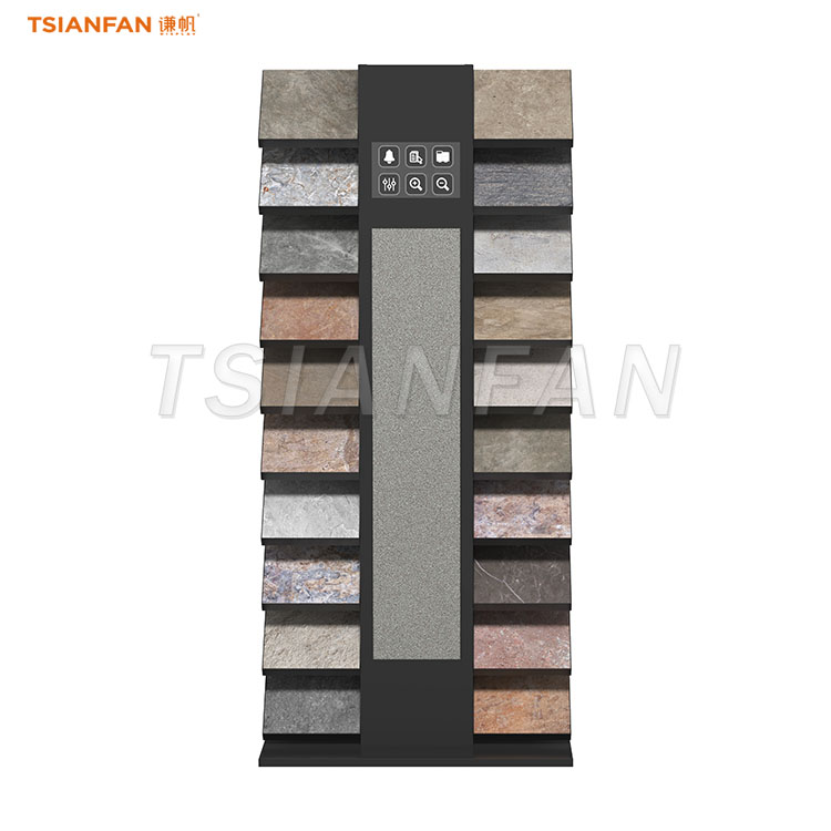 stone display stand flooring display stands-SW348