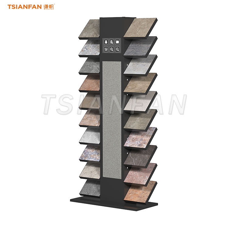 stone display stand flooring display stands-SW348