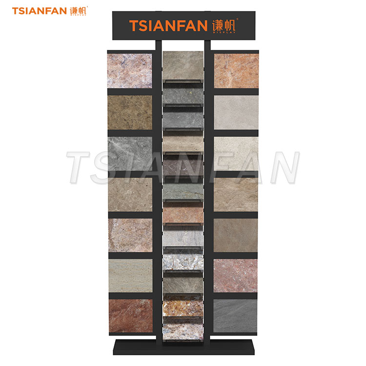 tiles display stand price paver display for outdoor stone-SW356
