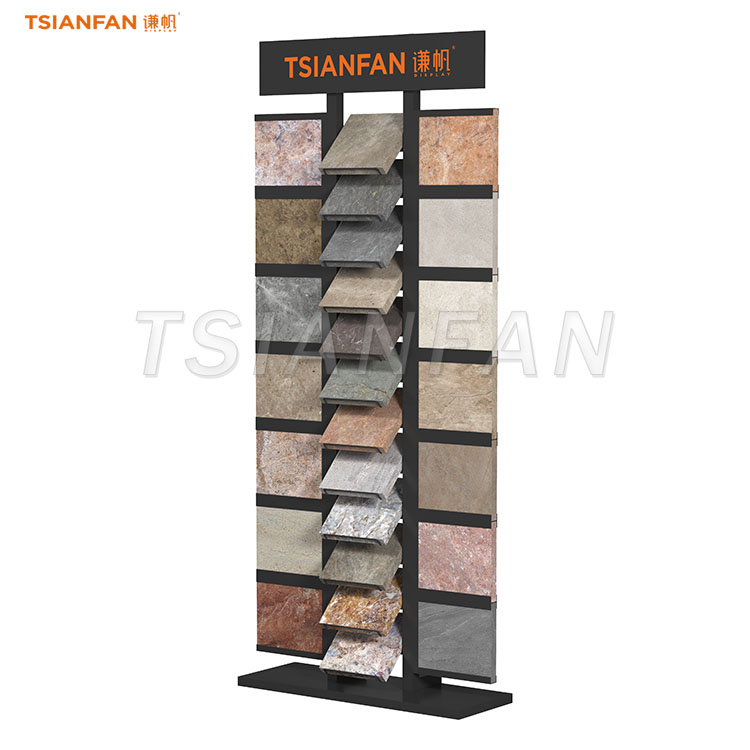 tiles display stand price paver display for outdoor stone-SW356