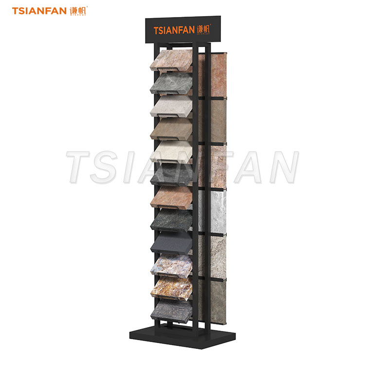 porcelain tile display stand tile display rack factory-SW359