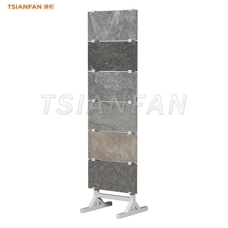 stone tile display rack porcelain tile display-SW368