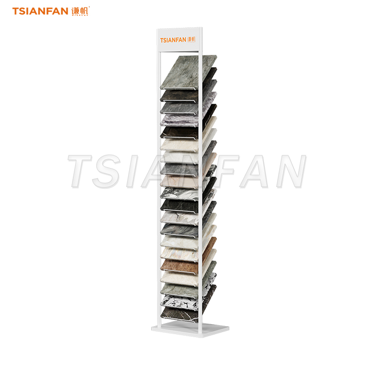 engineered stone display rack floor tile display props-SRL004