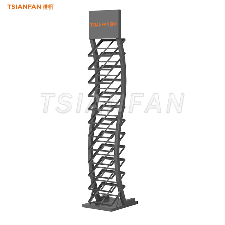 marble display rack engineered stone display rack-SRL076