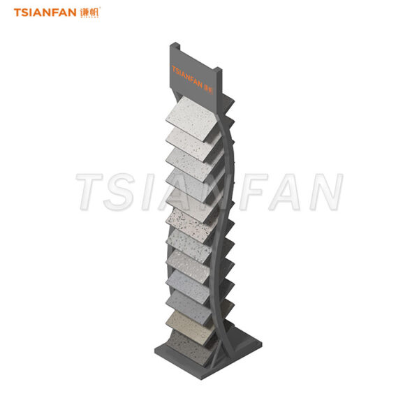 marble display rack engineered stone display rack-SRL076