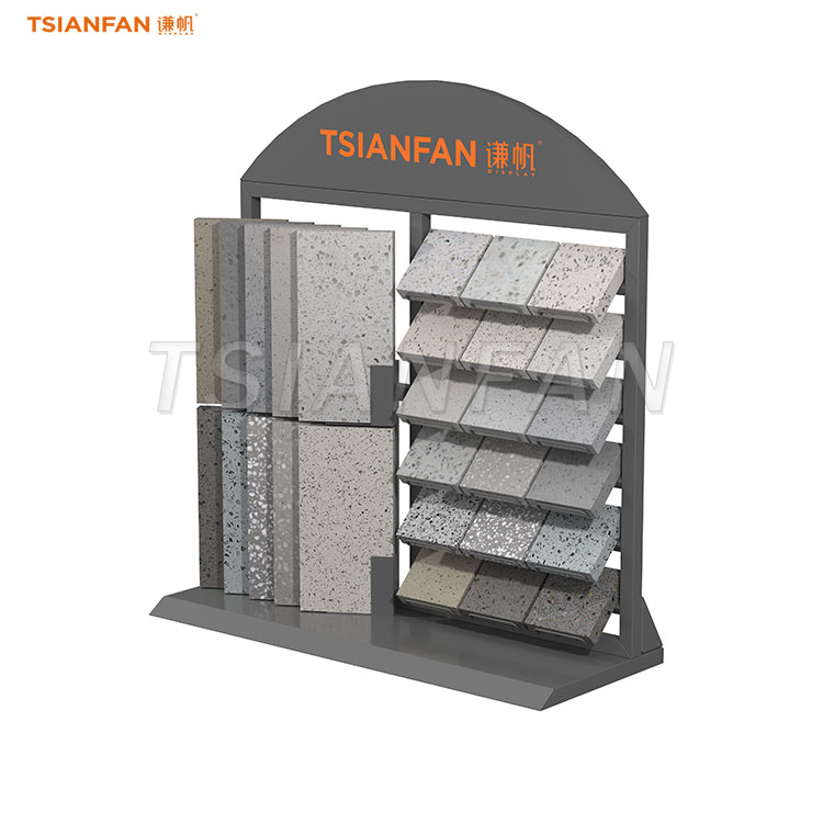 granite sample display stands quartz display stand