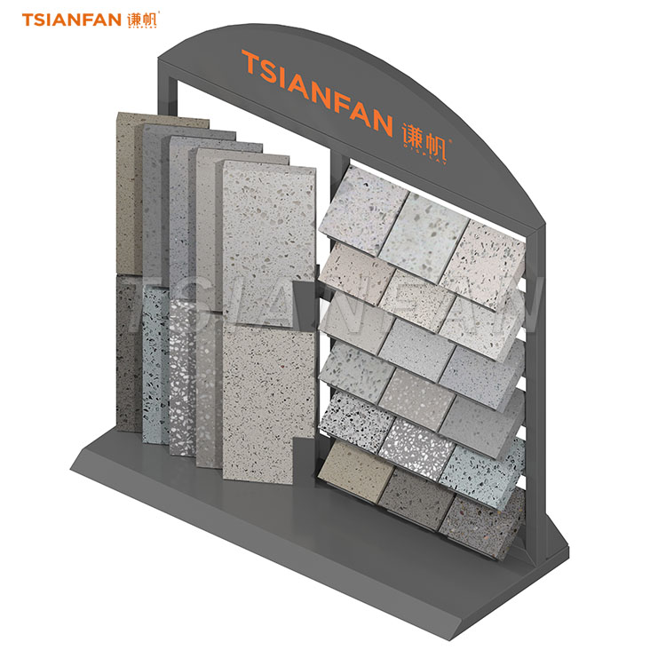 granite sample display stands quartz display stand