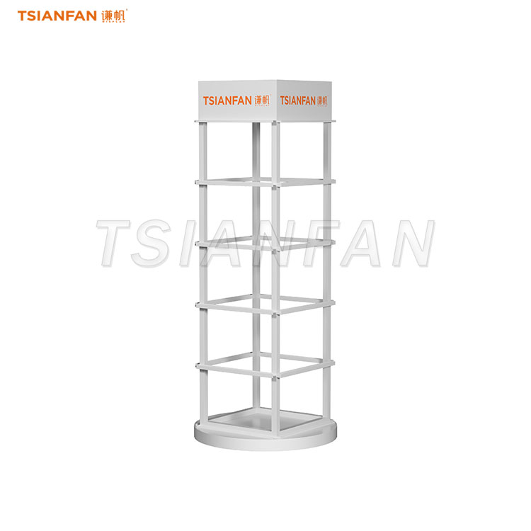 quartz display stand granite sample display-SW323