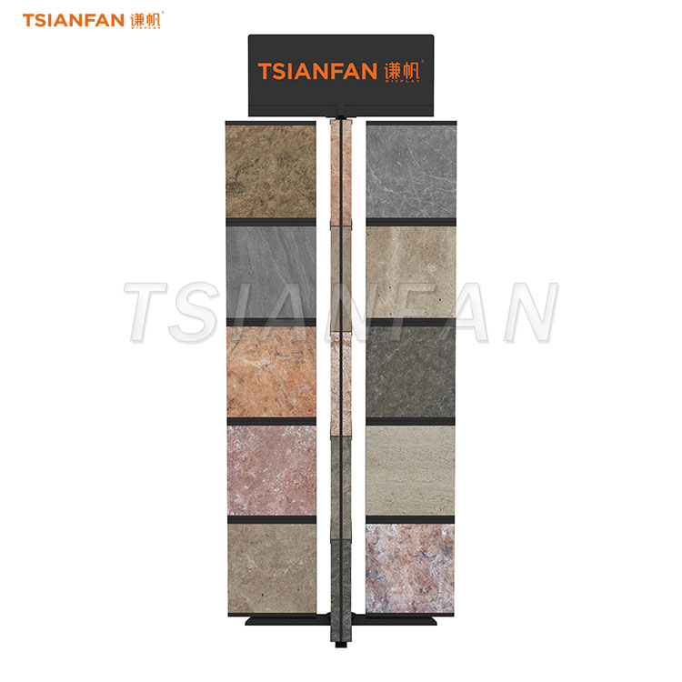 outdoor stone display rack quartz stone display stand-SW324