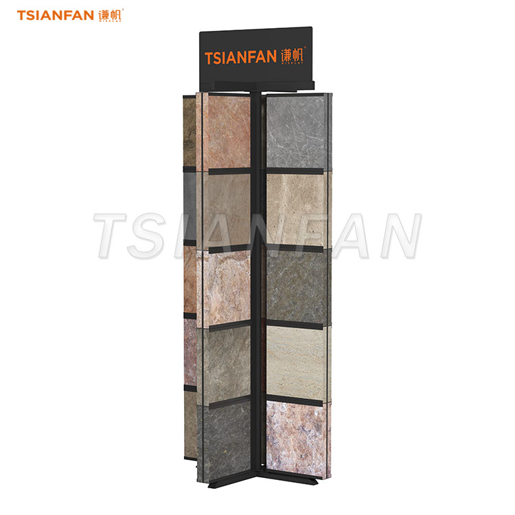 outdoor stone display rack quartz stone display stand-SW324