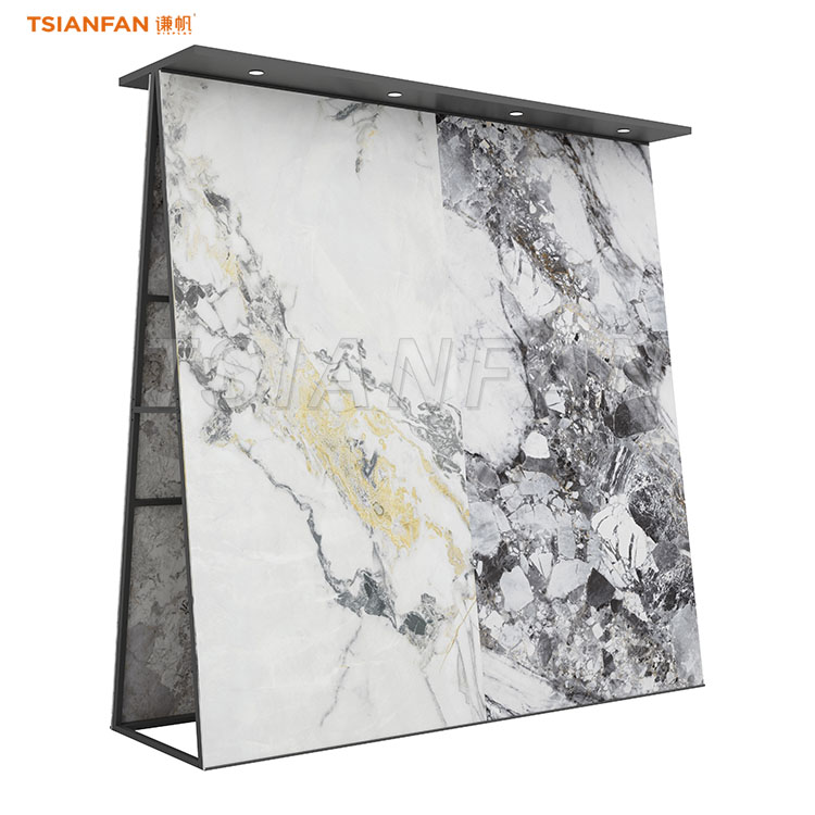 A frame slab stone display rack large slab storage stand-SG916