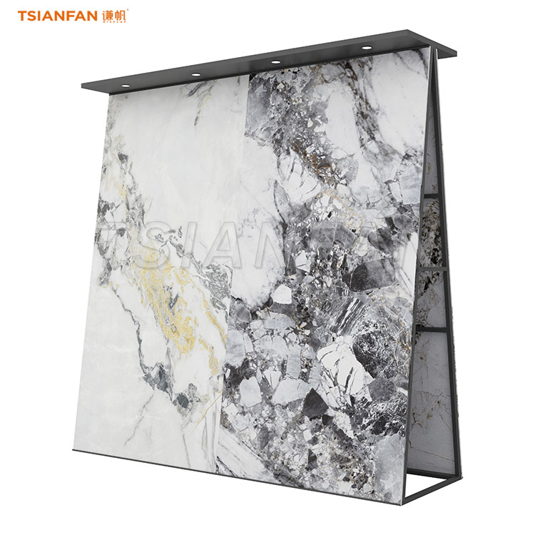 A frame slab stone display rack large slab storage stand-SG916