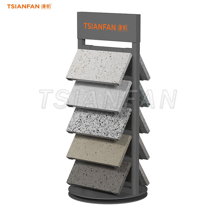 floor tile displays granite display rack-SRT038