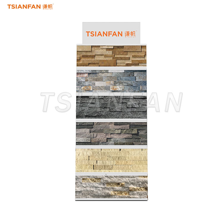 cultured stone A frame display stand stone display ideas-SW371