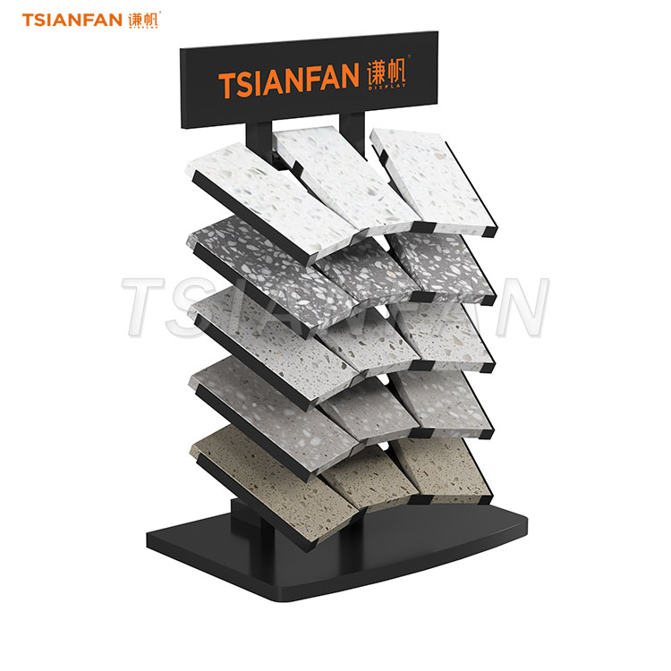 metal granite display rack display stand for exhibition-SRT116