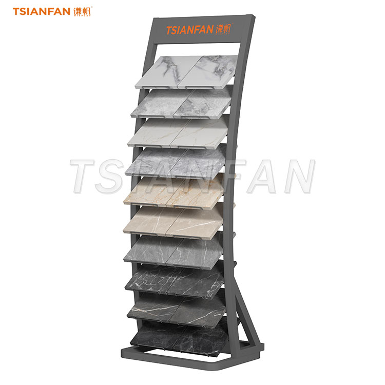 granite stone storage rack marble display unit-SRL019