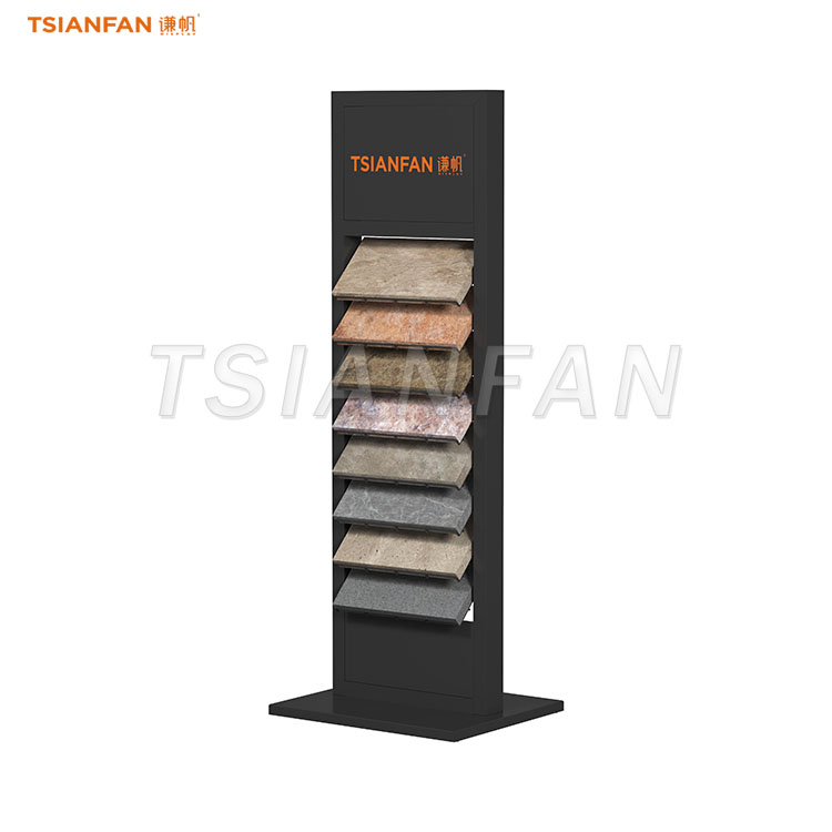 quartz sample display ideas ceramic tiles display solutions-SW355