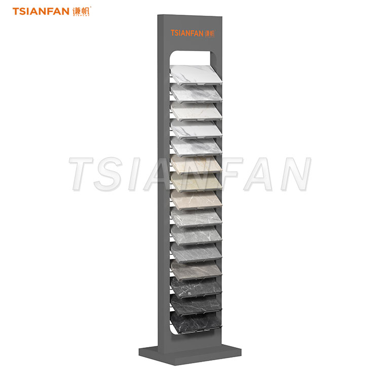 showroom tile display rack tile monitor stand-SRL140