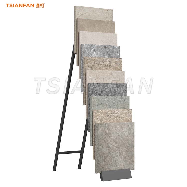 stone product display rack marble display stand-SG1022