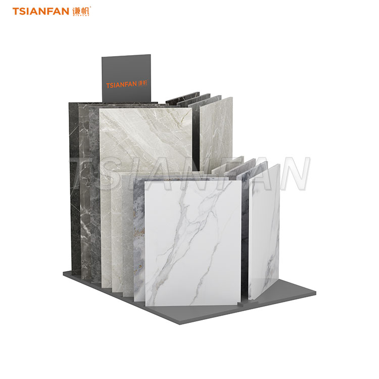 simple tiles display rack ceramic tile display frame-CE056