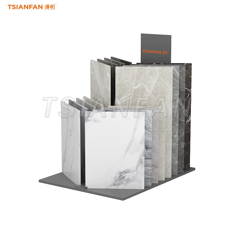 simple tiles display rack ceramic tile display frame-CE056