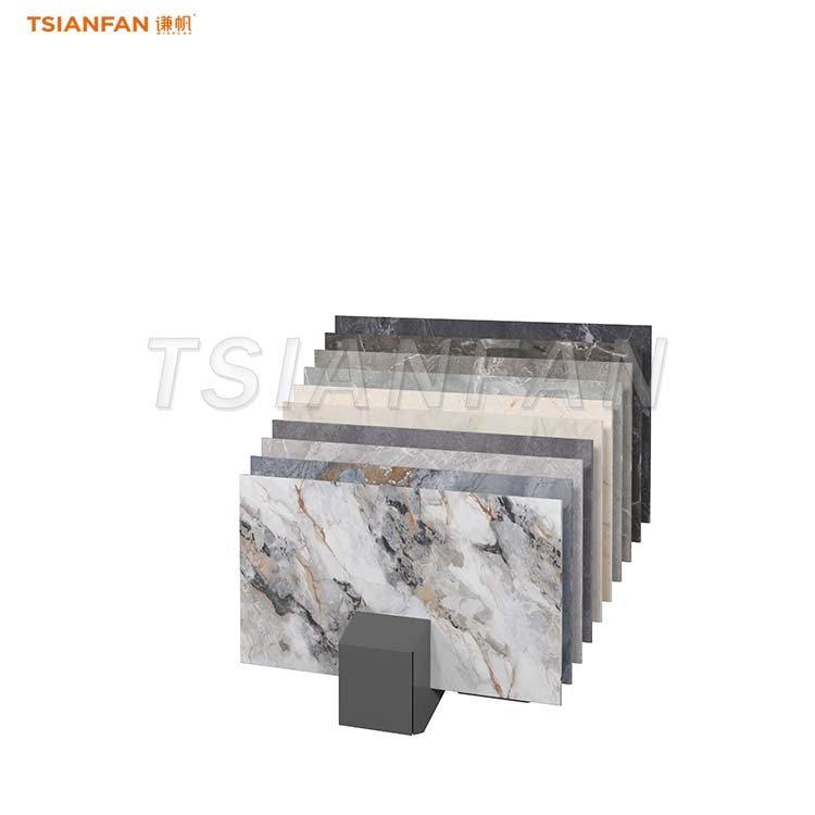 stone display table granite storage racks-CE061