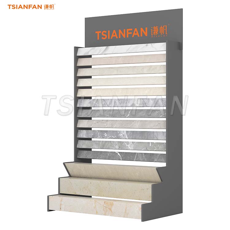 tile display rack supplier stone sample displays-CE155