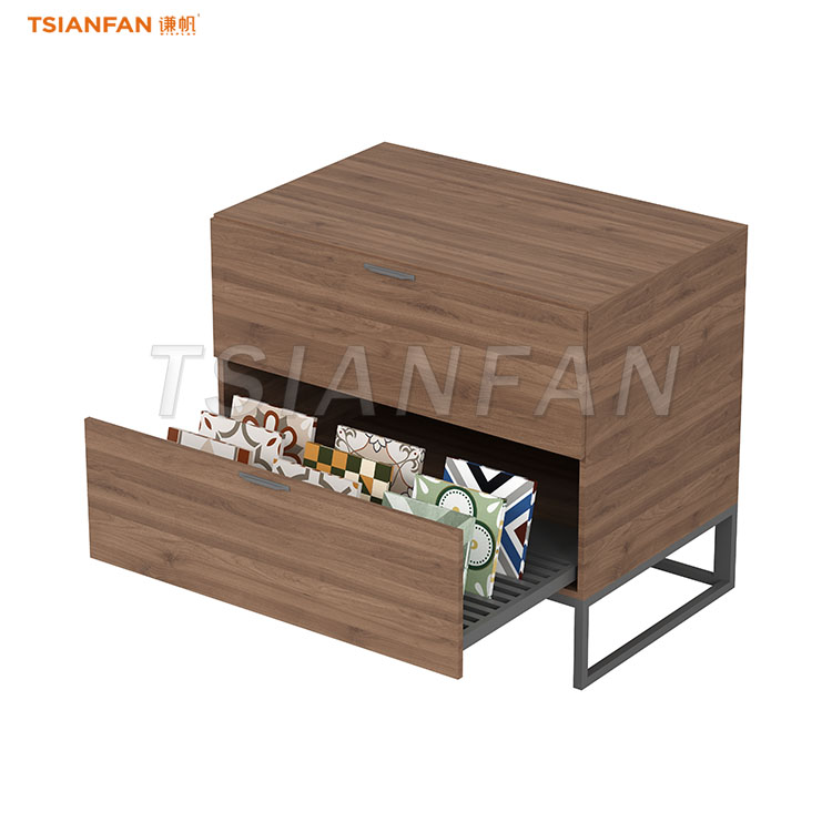 mosaic stone cabinet display tile storage drawer-CC027